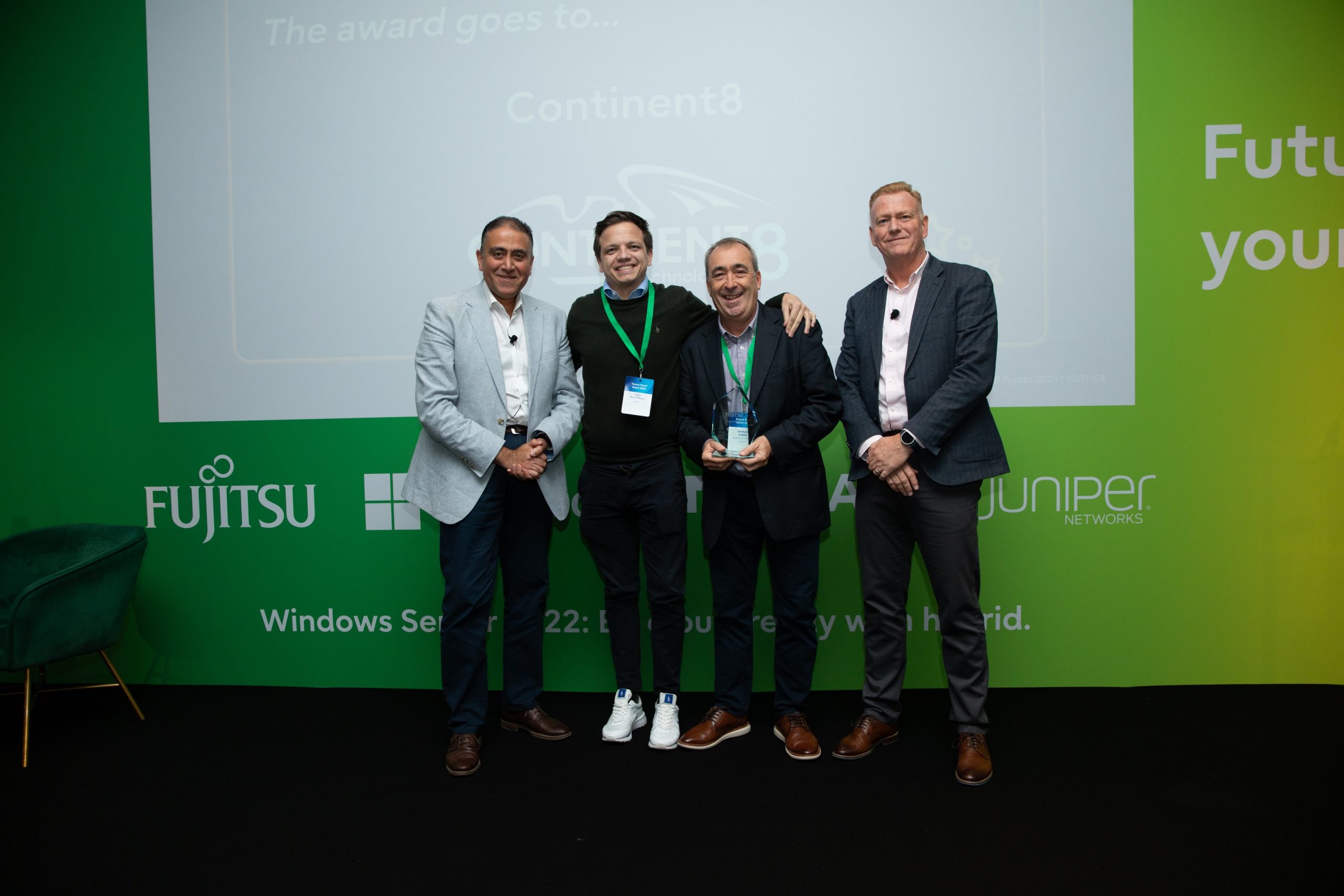 Continent 8 Technologies wins Fujitsu Rising Star of the Year award - Continent 8